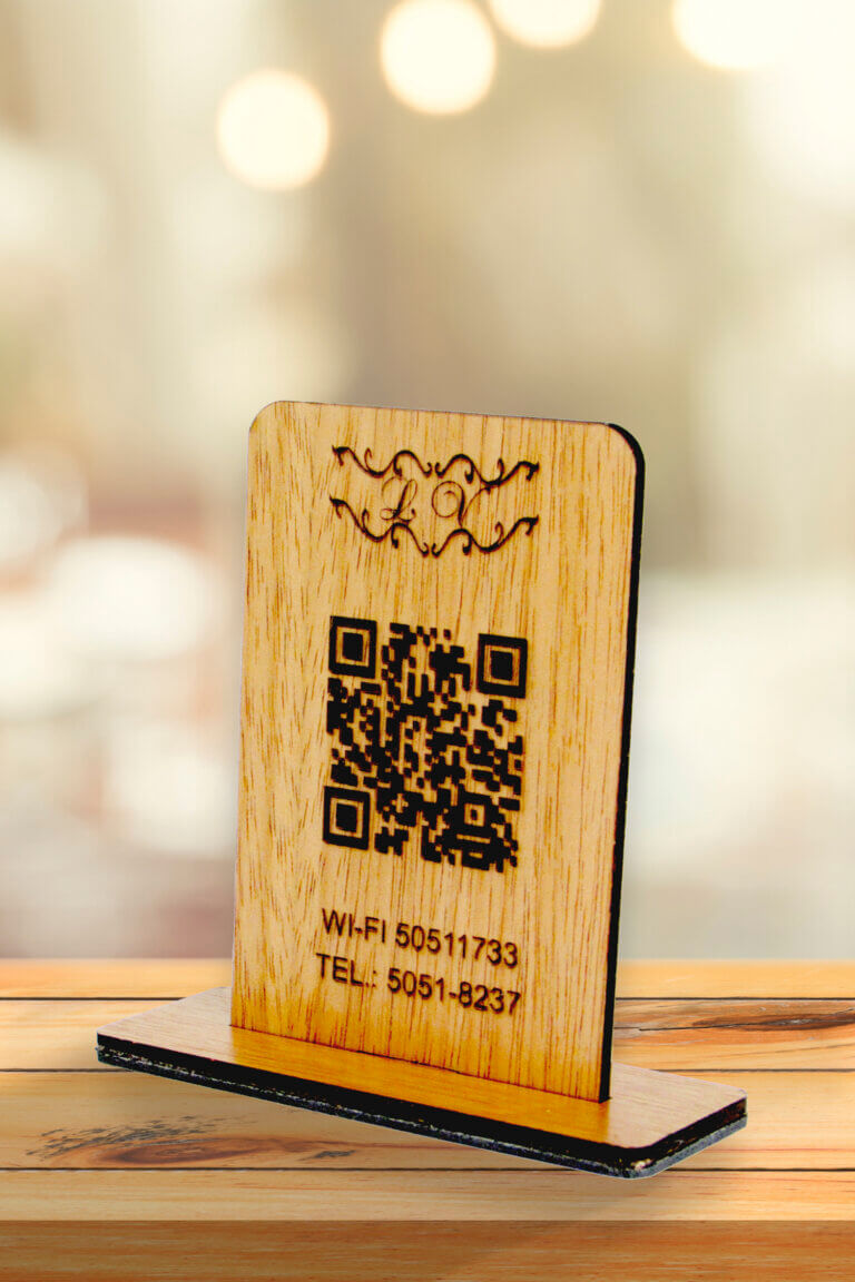 Display de Mesa Personalizado – Menuart: Excelência em Cardápio